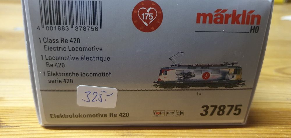 MÄRKLIN: SBB Re 420 175 JAHRE CH-BAHNEN DIGITAL 37875 TOPOVP (Gebraucht ...