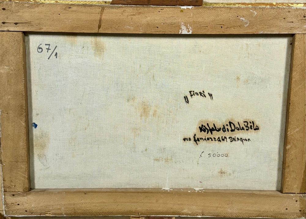 Abstrakte Stilleben Gemälde Signiert/Verso. Beschriftet (Gebraucht) in Root für CHF 10 – mit ...