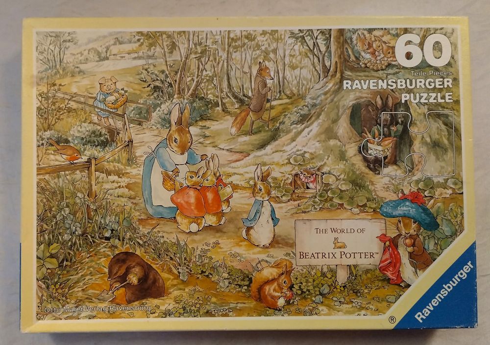 Elegantes Puzzle 60 Teile Ebenbild