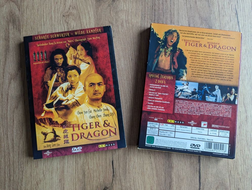 Tiger & Dragon DVD (Gebraucht) in Zürich für CHF 2.5 – mit Lieferung ...
