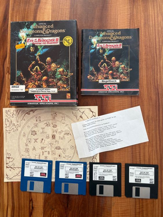 Amiga Spiel: Eye of the Beholder II (Big Box) (Gebraucht) in ...