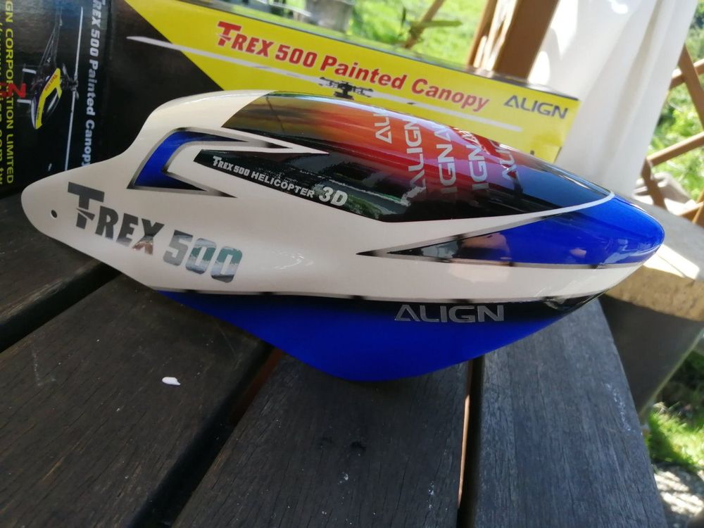 T-Rex 500 Canopy, neu, orginal align (Neu und originalverpackt) in ...