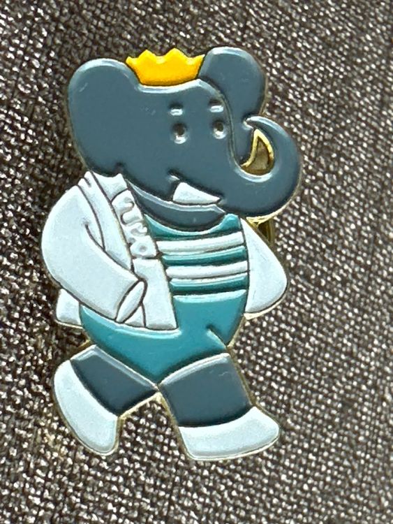 Pin Elefant Babar | Kaufen auf Ricardo