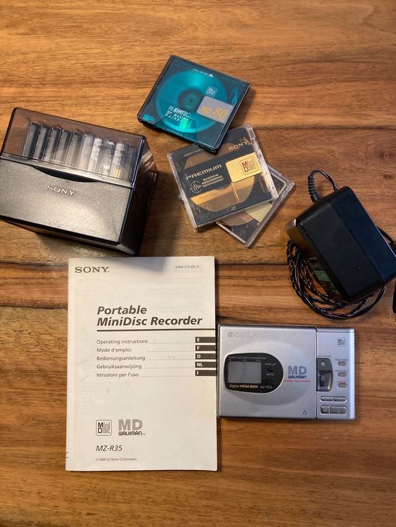 Minidisc Player Walkman Sony MZ-R35 | Kaufen auf Ricardo