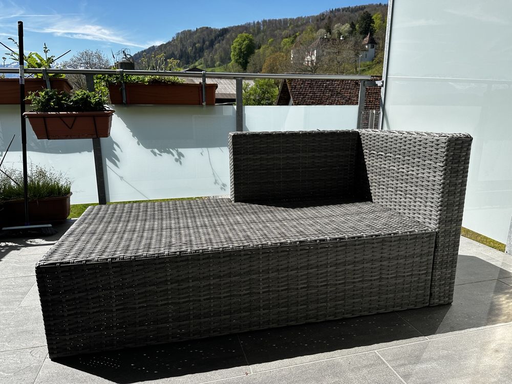 Sitzmöbel Balkon Lounge aus Rattan | Kaufen auf Ricardo