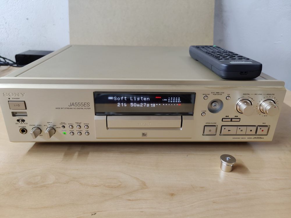 Sony JA555ES Platine MiniDisc (Défectueux) à Yverdon-les-Bains pour CHF ...