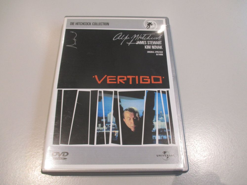 DVD / Alfred Hitchcock / Vertigo / James Stewart / Kim Novak (Gebraucht ...