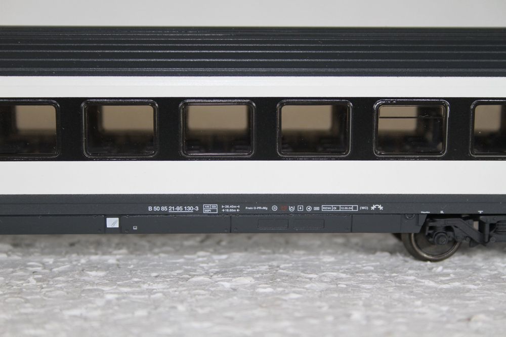 Märklin 42166-2 SBB 2.Klasse Personenwagen InterCity-Design (Gebraucht ...
