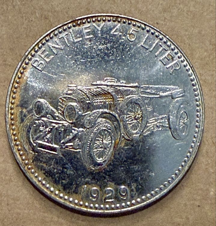 Bentley 4.5 Liter 1929 Shell Medaille - Top Zustand! (Gebraucht) in ...