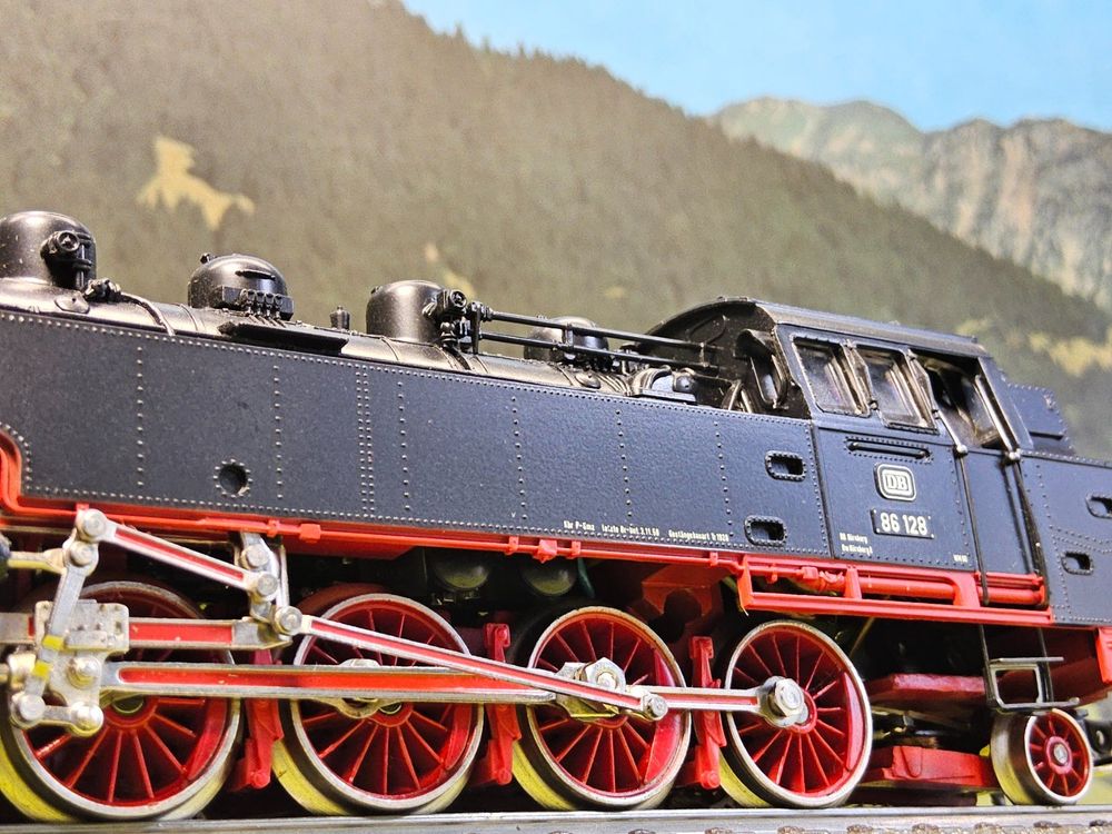 Märklin 3696 _ Dampflokomotive BR 86 167 DB _ digital _ H0 (Defekt) in ...