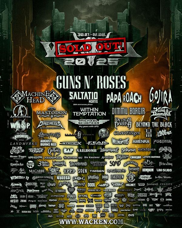 Wacken Open Air 2025 - 4-Tage-Pass (Neu und originalverpackt) in Kloten ...