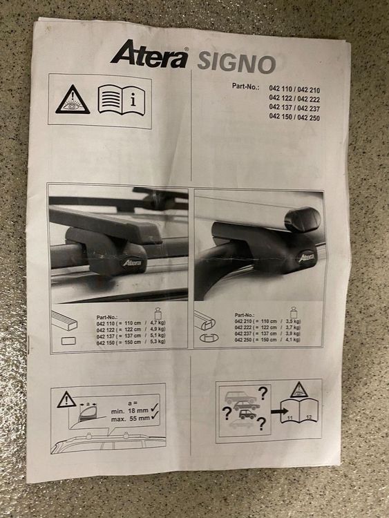 Dachträger Atera Signo | Kaufen auf Ricardo