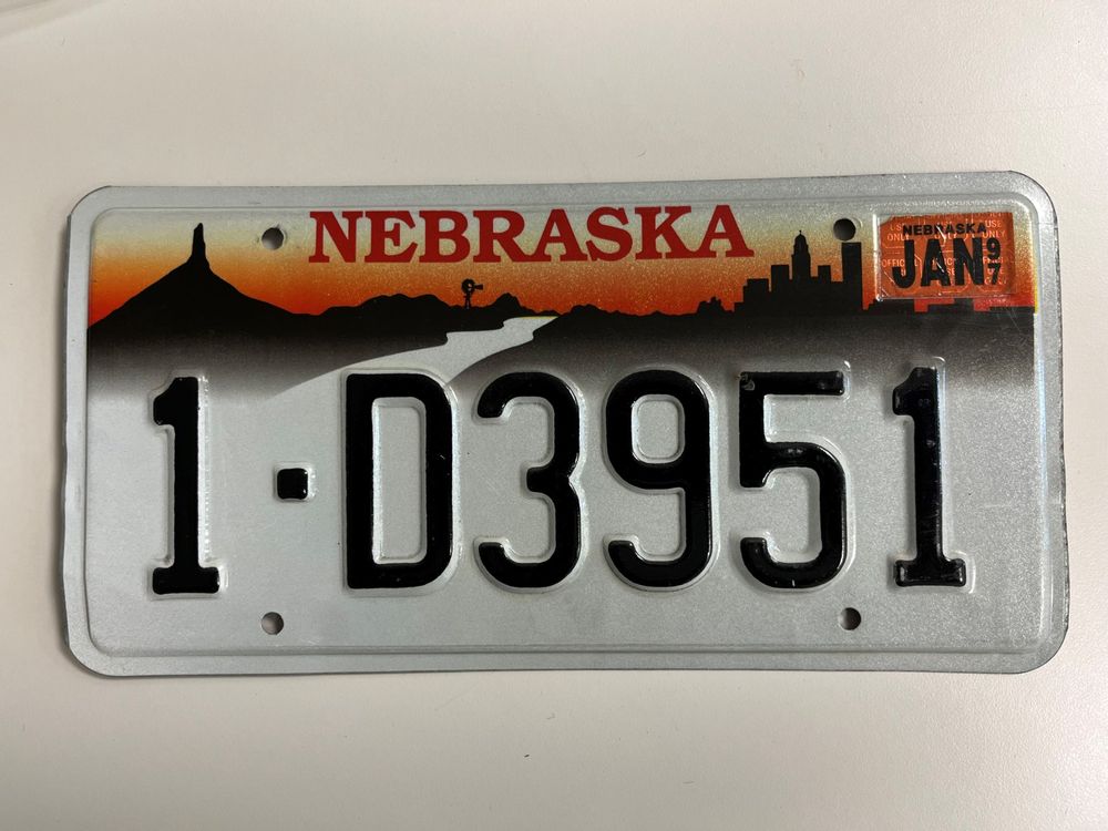 License Plate "Nebraska" | Kaufen auf Ricardo