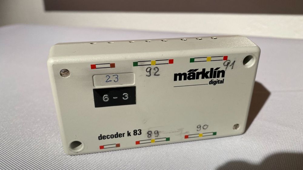 Märklin Decoder k83 (6083) (Gebraucht) in Dinhard für CHF 14 – mit ...