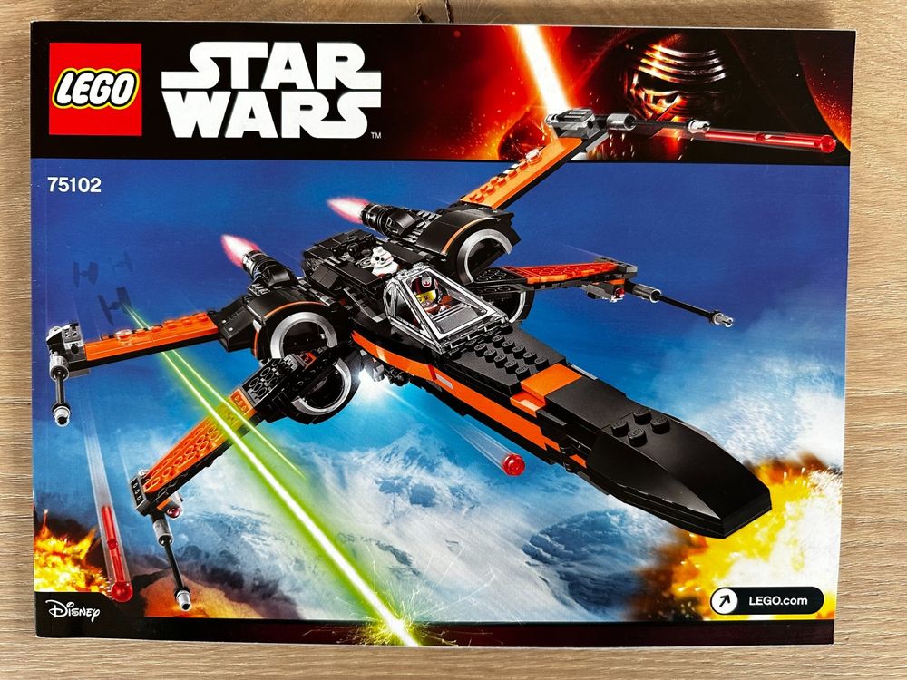Lego Star Wars 75102 Poe's X-Wing Fighter - Anleitung (Gebraucht) in ...