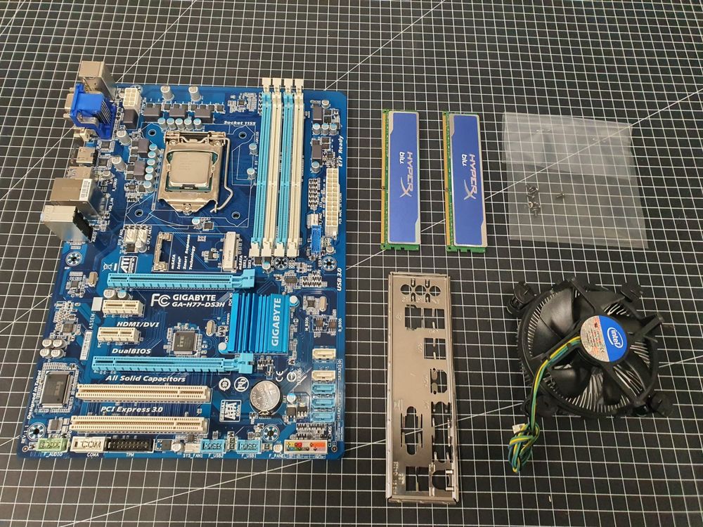 Mainboard H77 LGA 1155 / i7 3770 / 16 GB RAM (Gebraucht) in Muri b ...