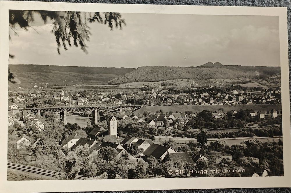 Brugg AG Flugaufnahme Nr.31511 , 1940 (Gebraucht) in Solothurn für CHF 9 – mit Lieferung auf ...
