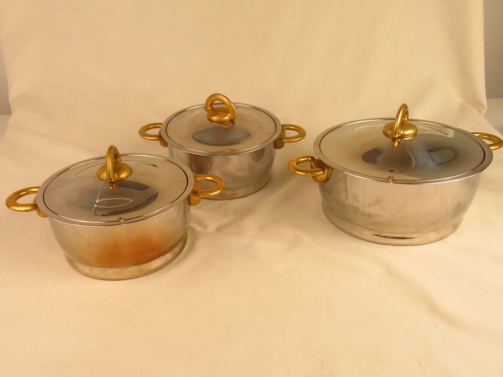 3-teiliges Kuhn Rikon-Pfannenset Induktion | Kaufen auf Ricardo