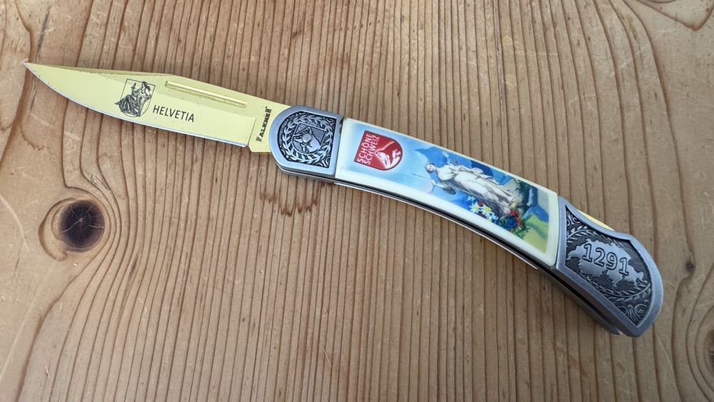 Falkner Helvetia Sammlermesser - limitierte Edition Schweiz (Neu ...