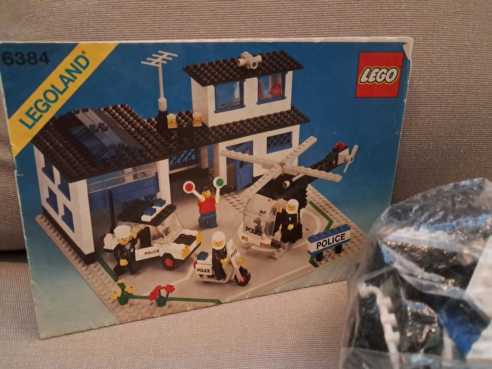 LEGO Legoland Polizeistation 6384 mit Anleitung (Gebraucht) in ...