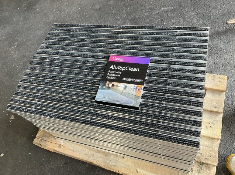 AluTop Clean Fussmatte Eingangsmatte Aluflex (Neu (gemäss Beschreibung ...