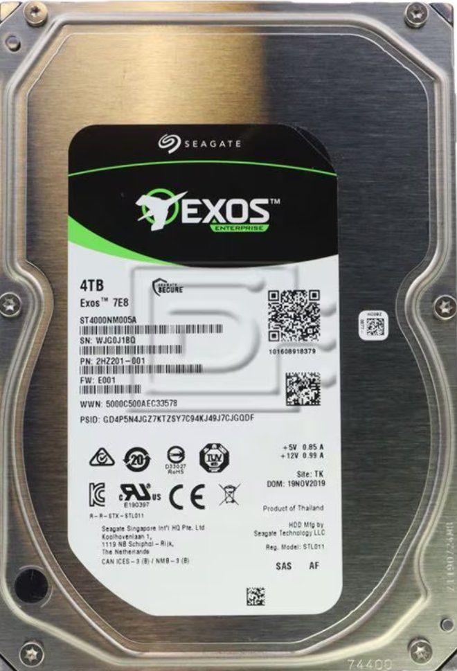 Seagate Exos 7E8 4 TB, 3.5" SAS (Gebraucht) in Kerns für CHF 29 – mit ...
