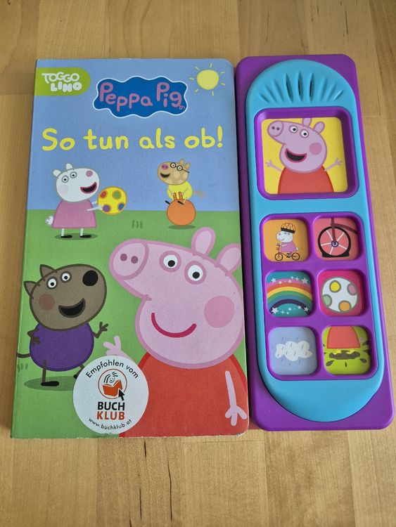 Peppa Pig Soundbuch "So tun als ob" mit Geräuschen | Kaufen auf Ricardo