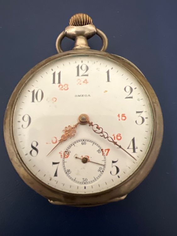 Omega Taschenuhr echt Silber 49 mm (Gebraucht) in Pfeffingen für CHF 109 – mit Lieferung auf ...