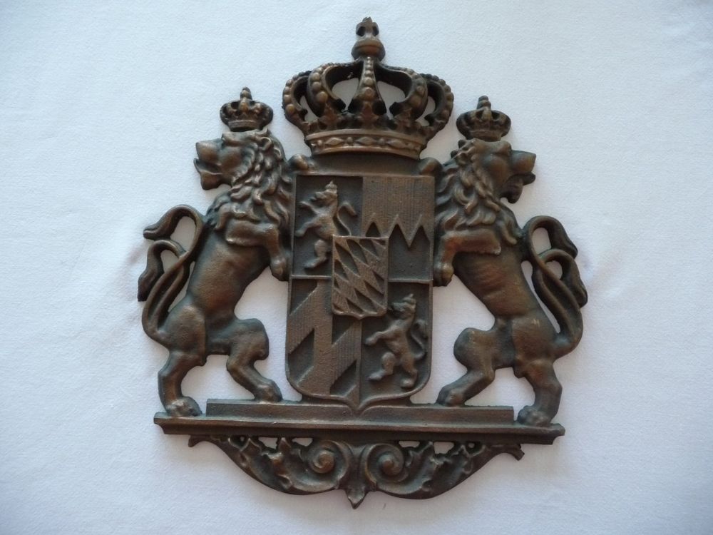 Königreich Bayern, Wappen aus Bronze ab 1.- (Gebraucht) in Muttenz für ...