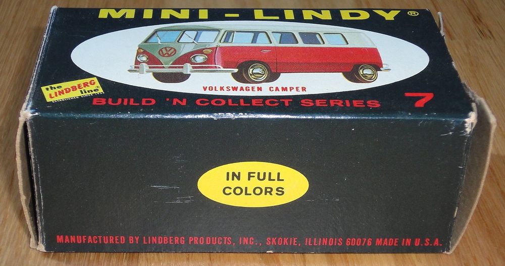 Lindberg Mini Lindy Volkswagen Camper 1:64 nicht komplett (Gebraucht ...