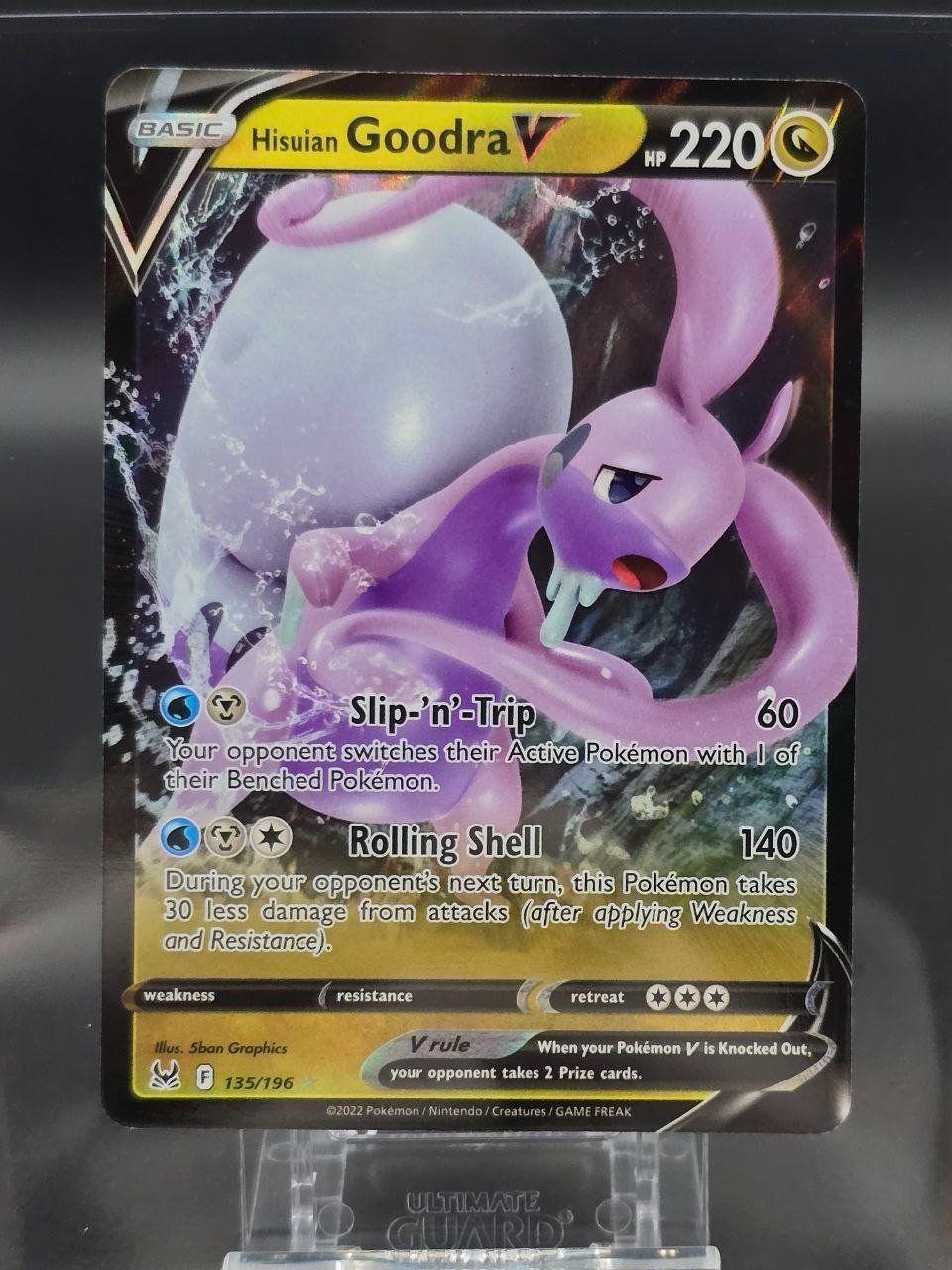 Hisuian Goodra V #135 Lost Origin NM / 🇬🇧 (D'occasion) à COINTRIN pour ...