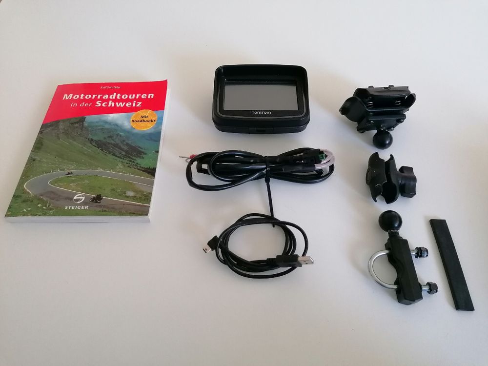 Tomtom Rider Navi 4GD00 Set (Gebraucht) in Rothenburg für CHF 15 – mit ...