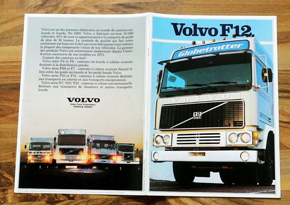 1981 Volvo F12 LKW Prospekt | Kaufen auf Ricardo