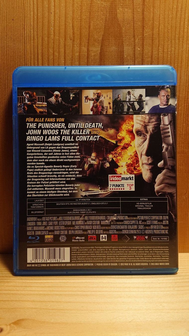 THRILL TO KILL Blu-Ray mit Dolph Lundgren (Gebraucht) in Wilderswil für ...
