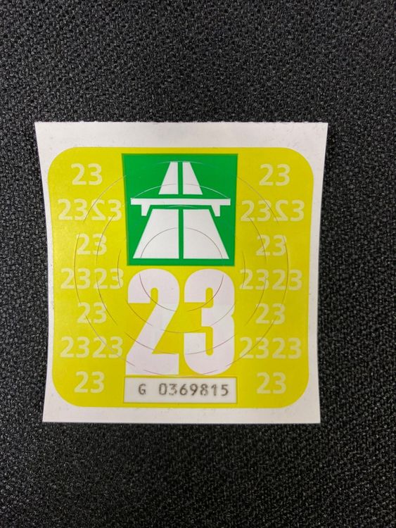 Autobahnvignette 2023 NEU portofrei A-Post! (Neu und originalverpackt) in Segnas für CHF 39 ...