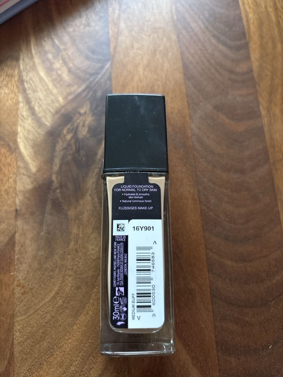 Maybelline Fit me! Foundation 225 - Medium Buff SPF18 (Neu (gemäss ...