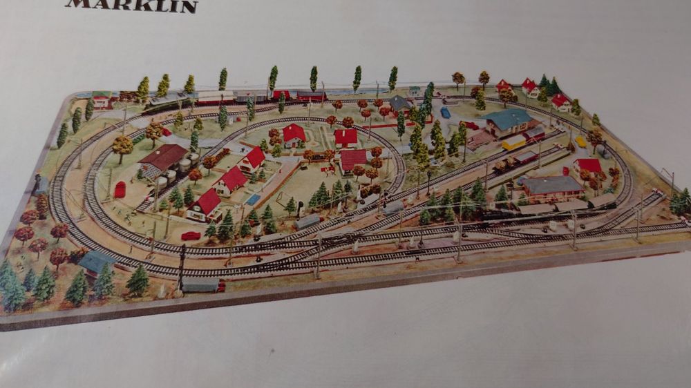 Märklin Gleisanlagen Spur H0 Nr. 330 und 329 - Planvorlagen (Gebraucht ...