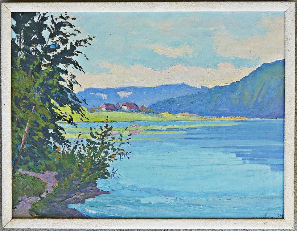 Gemälde 1934 Seelandschaft unl. Signiert (Gebraucht) in Ostermundigen für CHF 30 – mit Lieferung ...