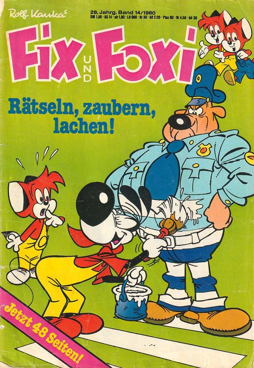 5 Fix und Foxi von 1980 & 1982 Kauka/Gevacur | Kaufen auf Ricardo