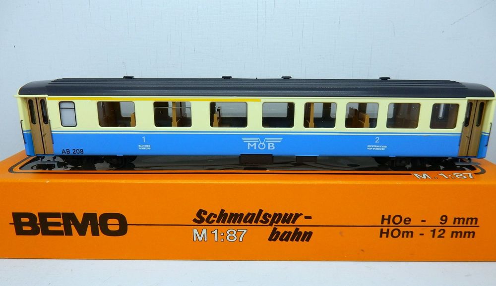 Hom- Bemo 3251 - MOB - Voiture EW - 1 & 2 Cl. AB 208 (OVP) (Gebraucht ...