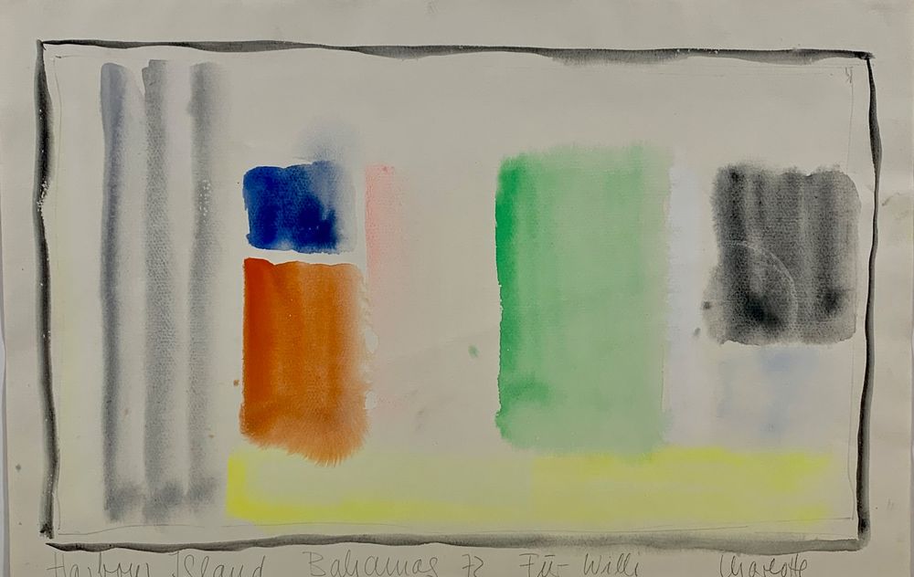 Charlotte Stocker (1921-1972) Aquarell | Kaufen auf Ricardo