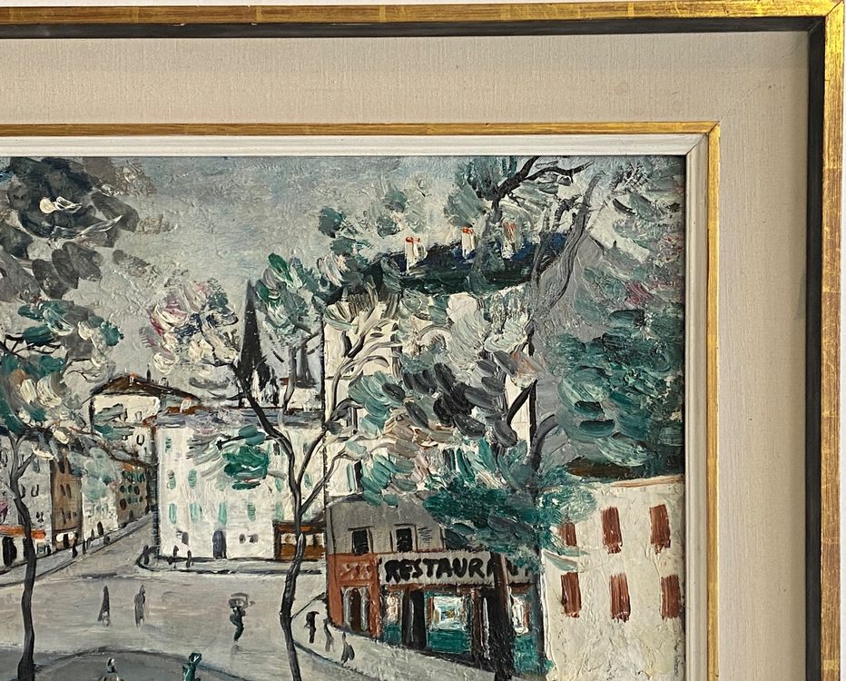 Giorgio PAGI (1912-?) Strassenszene Gemälde | Kaufen auf Ricardo