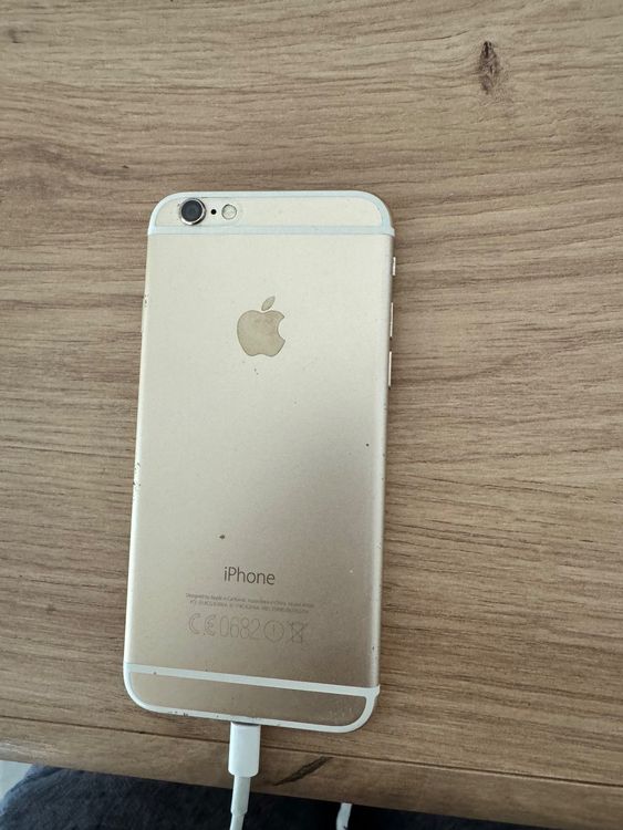 Iphone 6 Gold (schwarzer streifen im Display) | Kaufen auf Ricardo