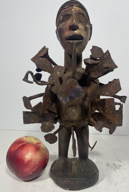 Erste Hälfte 20.Jh Afrikanische Fetische Holz Skulptur (Gebraucht) in Root für CHF 125 – mit ...