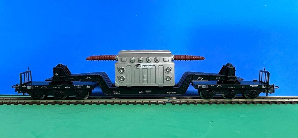 Märklin HO Tiefladenwagen mit Transformator Nr. 4617 (Gebraucht) in ...