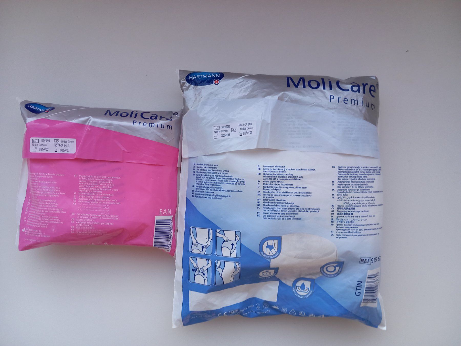 MoliCare Inkontinenz-Material: Mobile Windel M & Lady Pad (Neu und ...