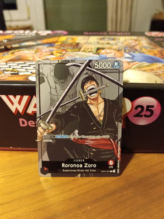 One Piece | Roronoa Zoro - OP01-001 (Alternate Art) (Gebraucht) in ...