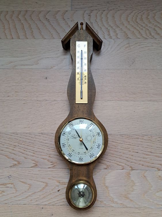 Vintage Barometer /Hygro-M. /Thermo-M., made in Germany (Gebraucht) in für CHF 5 – mit Lieferung ...