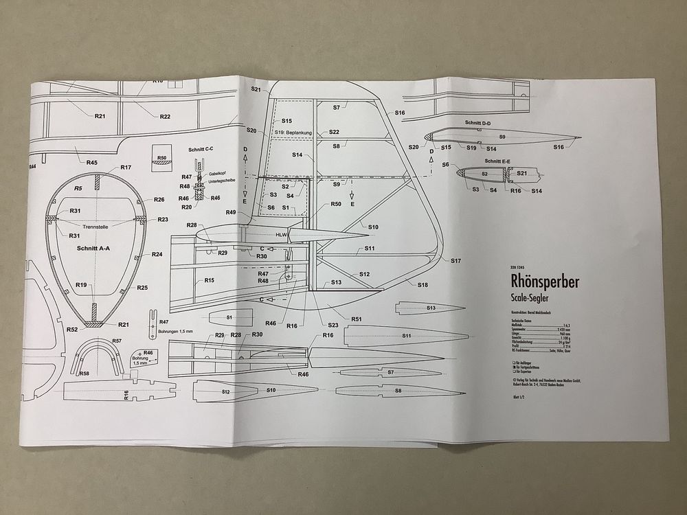 FMT-BAUPLAN Rhönsperber | Kaufen auf Ricardo