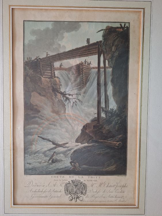 WOLFF/DESCOURTIS. CHUTE DE LA TRITT (MUHLE-THAL) | Kaufen auf Ricardo